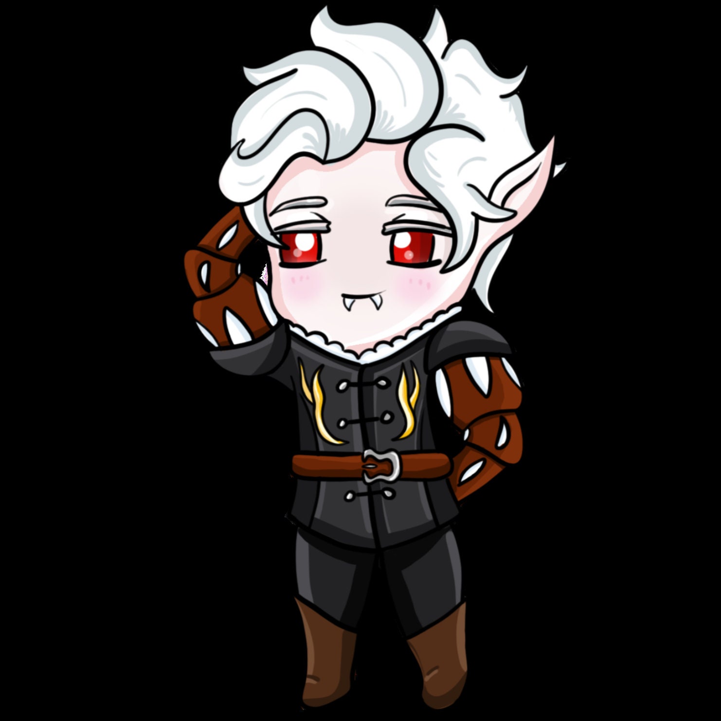 Chibi Astarion Stickers. Baldur's Gate 3. - Etsy