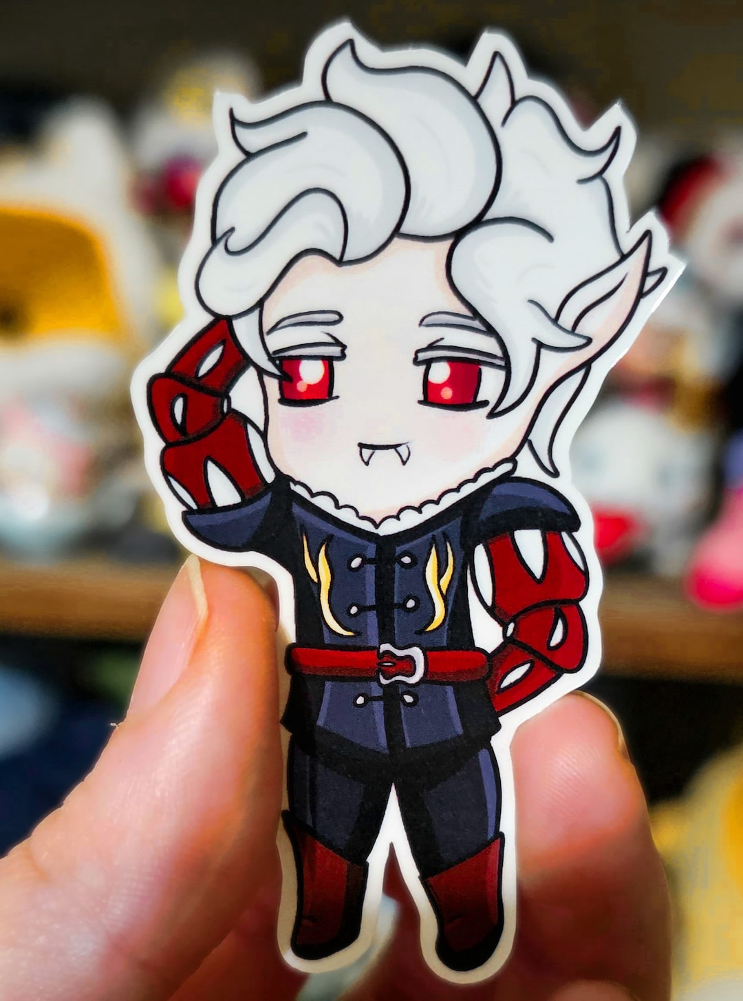 Chibi Astarion Stickers. Baldur's Gate 3. - Etsy