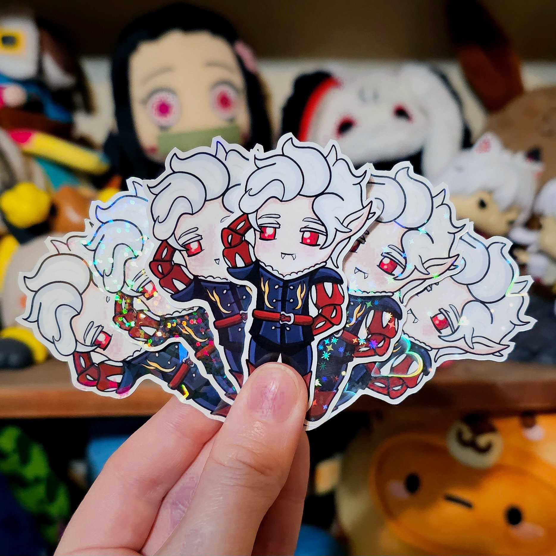 Chibi Astarion Stickers. Baldur's Gate 3. - Etsy