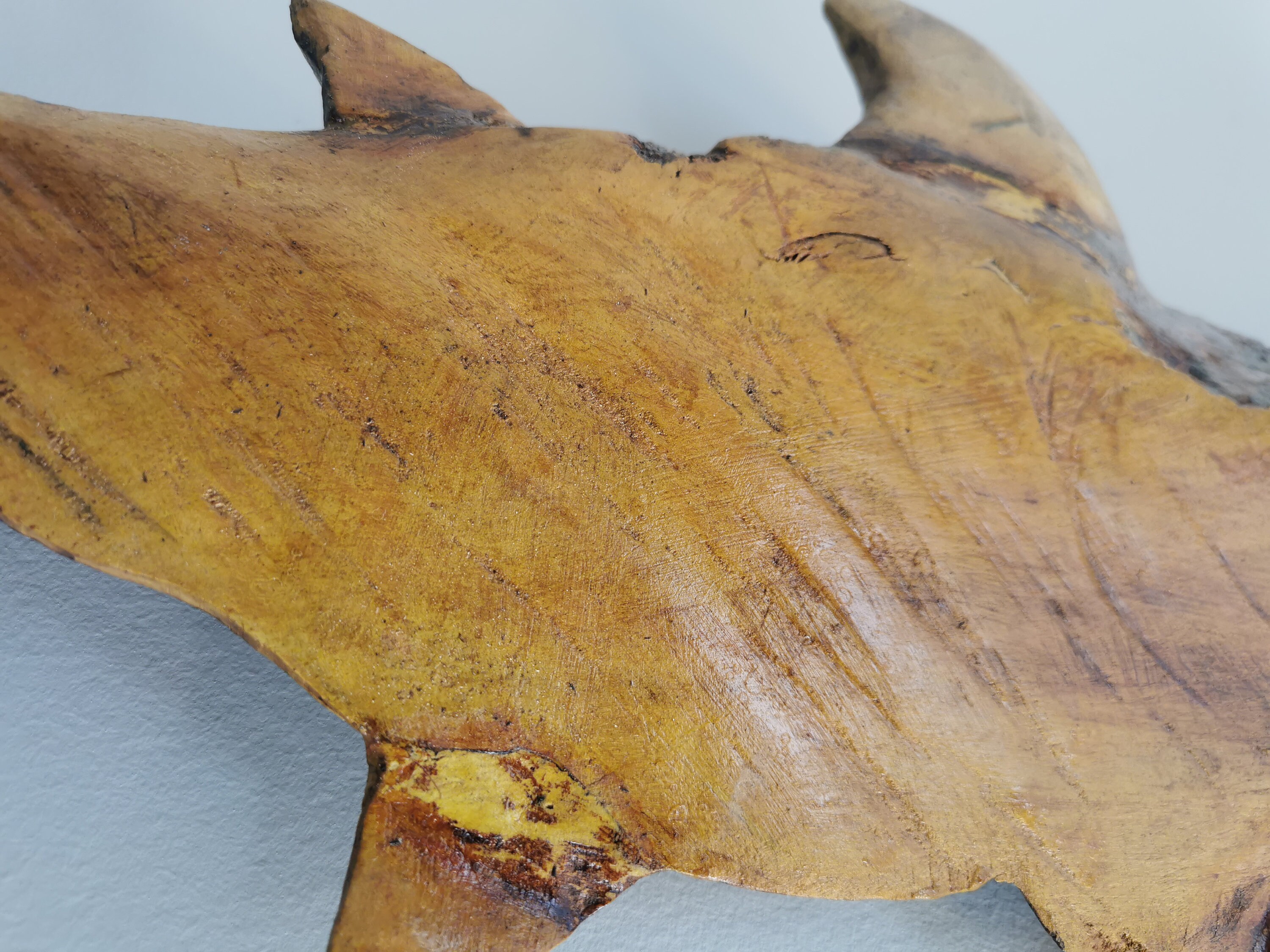Unique Shark Driftwood Sculpture.... - Etsy