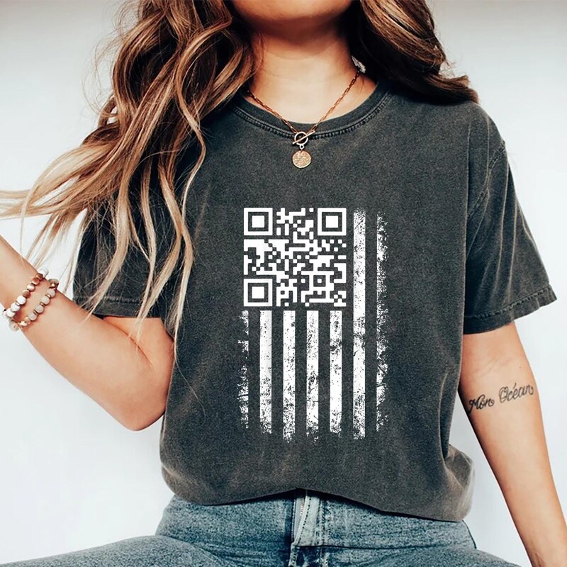 Trump Qr Code Tshirts - Etsy