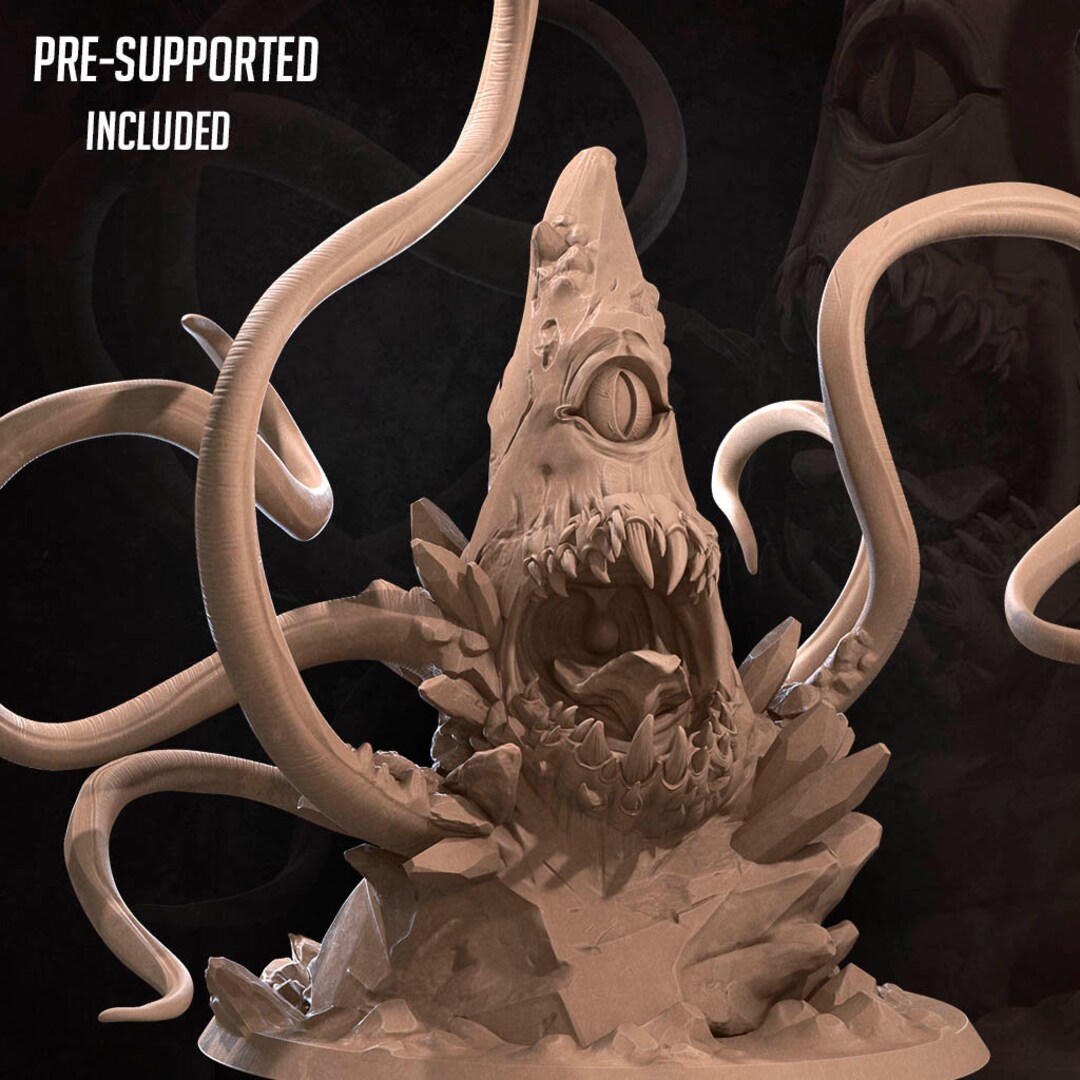 Roper Cavern Boss Premium Dnd Miniature Mini Figurine Figure Sanded ...