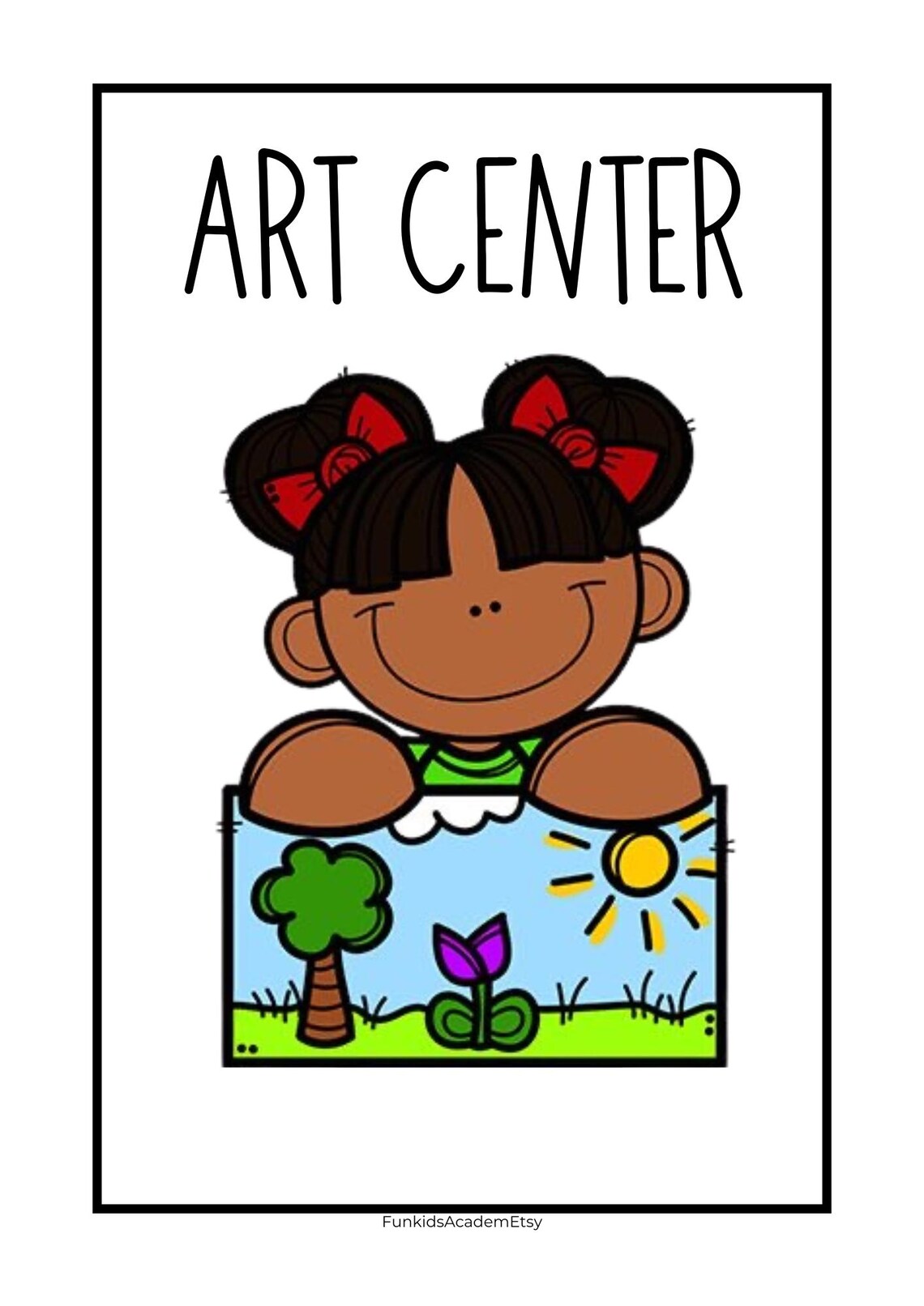 Daycare and Childcare Center Signs, Classroom Center Signs, Signs for ...