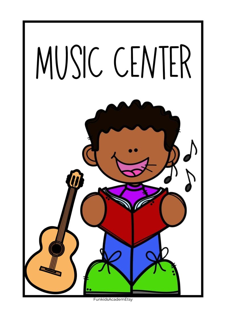 Daycare and Childcare Center Signs, Classroom Center Signs, Signs for ...