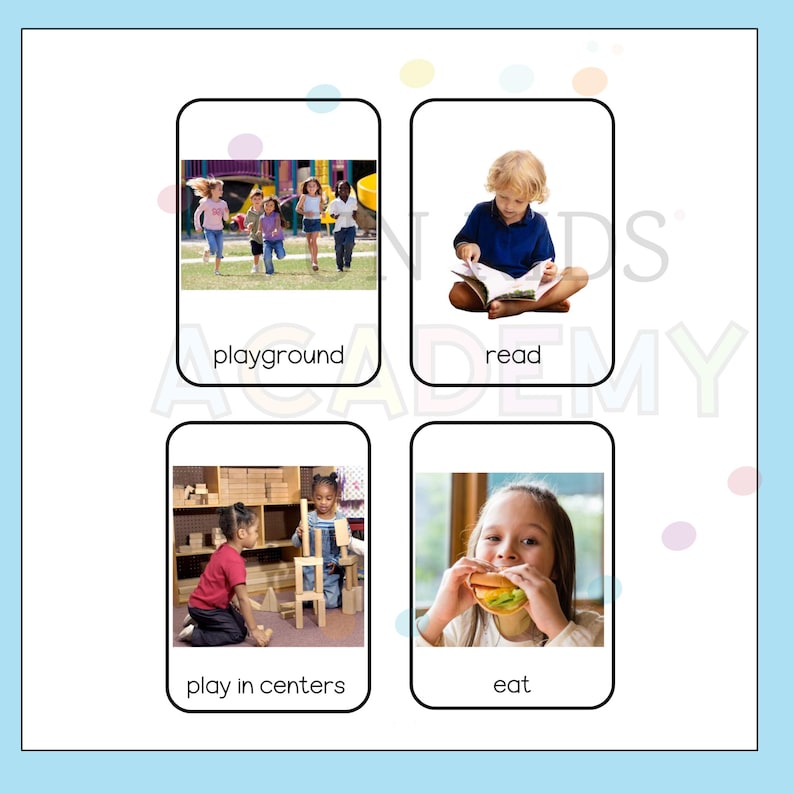 Behavior Management Cards, Communication Behavior Cards, Special ...