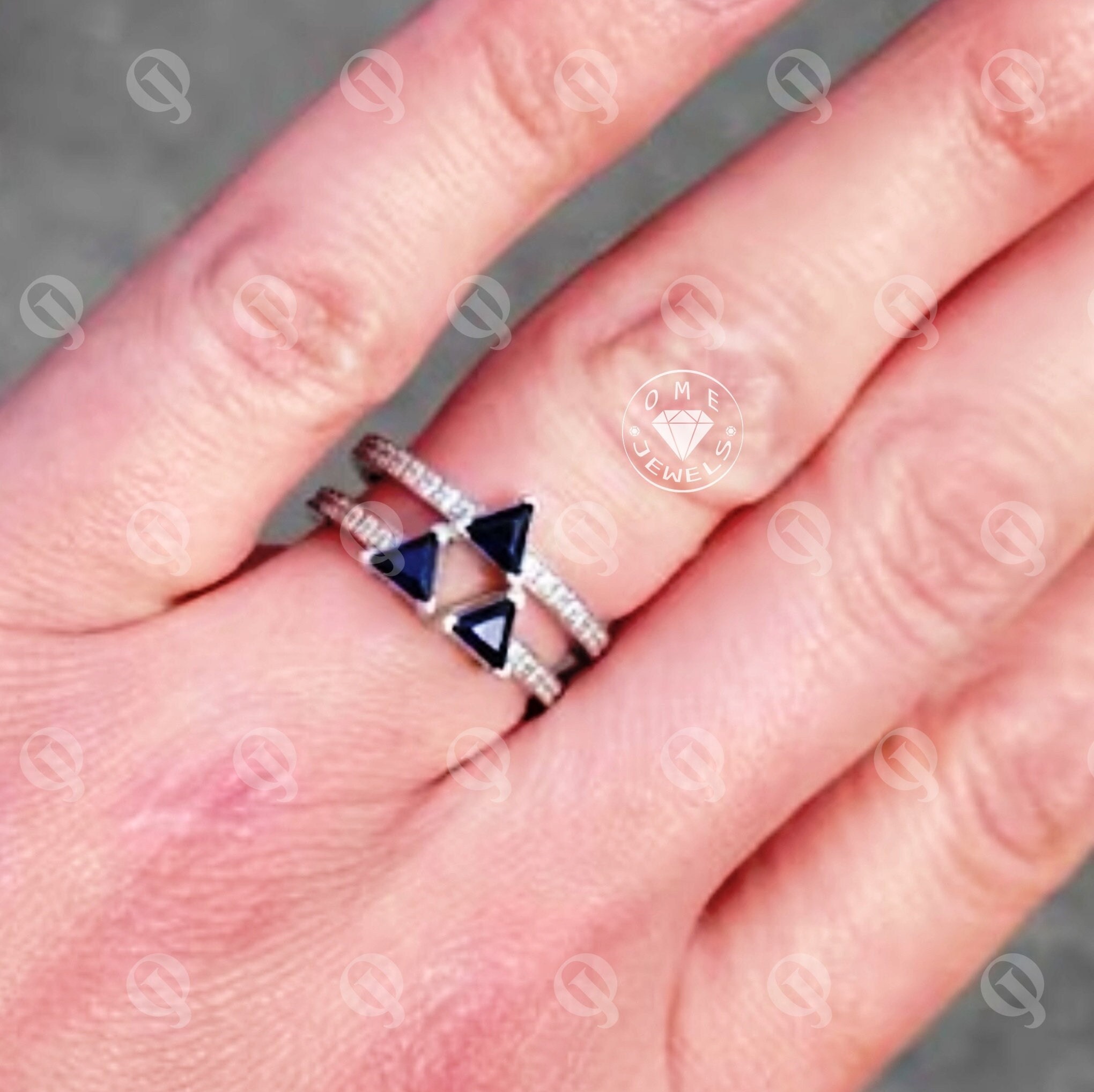 Legend of Zelda Inspired Ring, Blue Stone Zelda Wedding Ring, Hollow ...