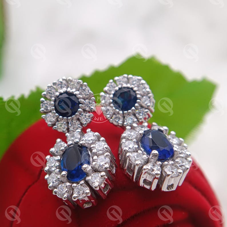 Princess Diana Earrings, Royal Replica Celebrity Earring, British Royal ...