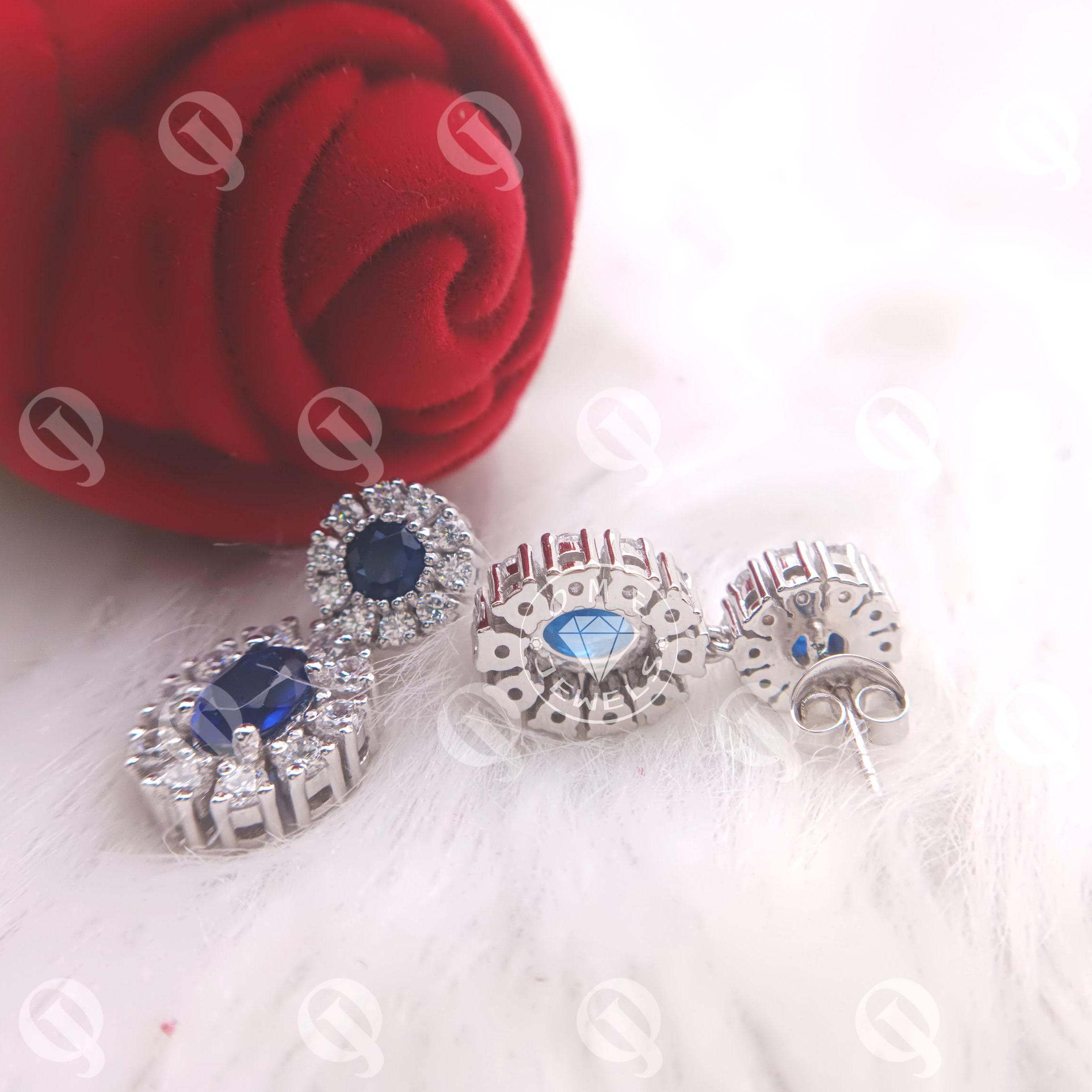 Princess Diana Earrings, Royal Replica Celebrity Earring, British Royal ...