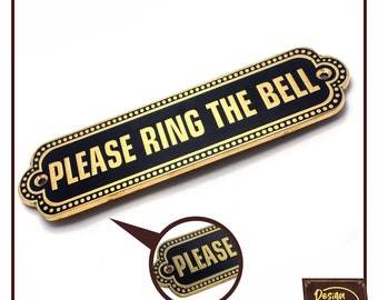 Push Button for Assistance 1x3 Custom Engraved Plaque Plate Sign W ...