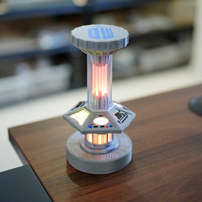 12th Doctor's Mini TARDIS Console With Customizable Leds - Etsy