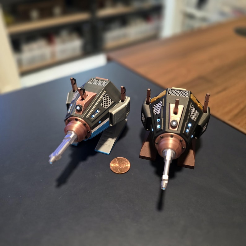 Star Trek Nano Exocomp Peanut Hamper Figure, 1:6 Scale, With Lights ...