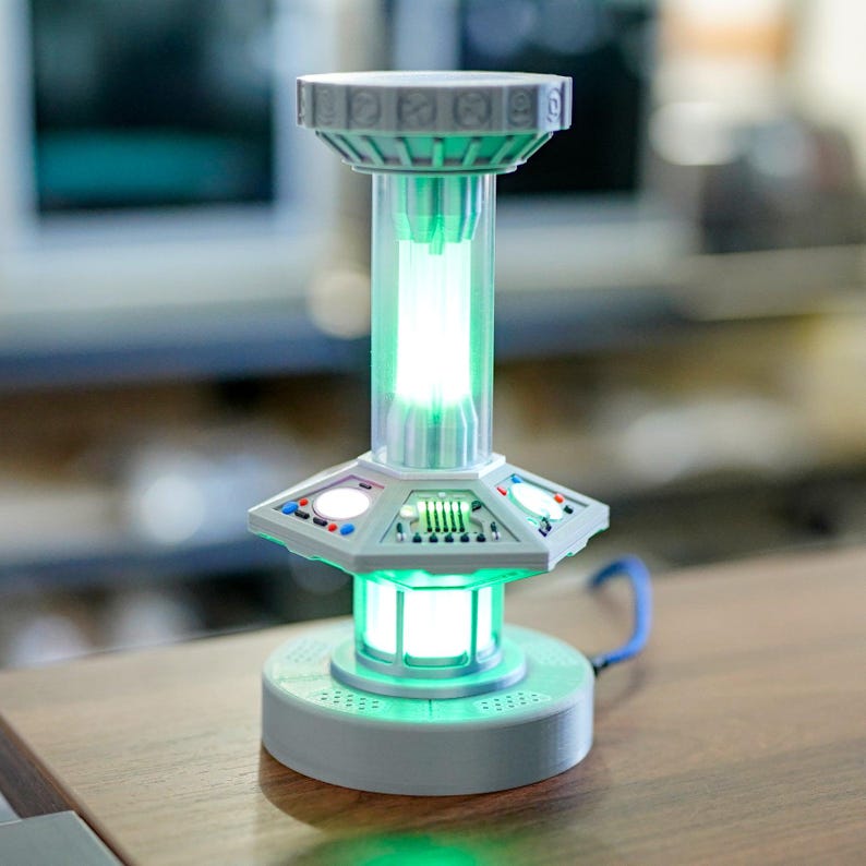 12th Doctor's Mini TARDIS Console With Customizable Leds - Etsy