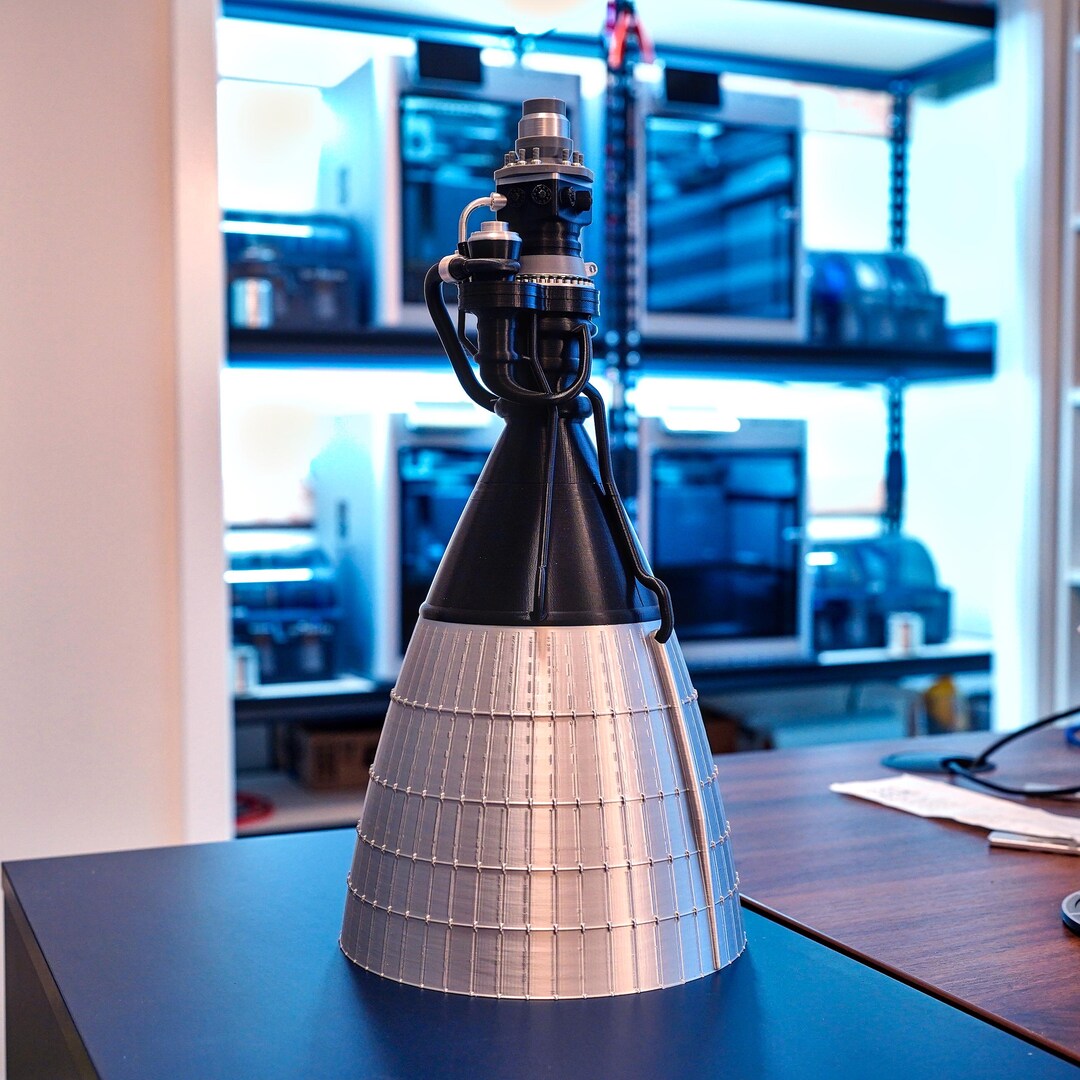 Spacex Raptor 3 Rocket Engine (vacuum Optimized) - 17" Tall - High ...