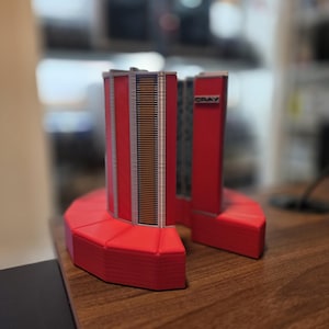 Cray-1 Raspberry Pi Case With Fan - 1970s Supercomputer 1:11 Scale ...