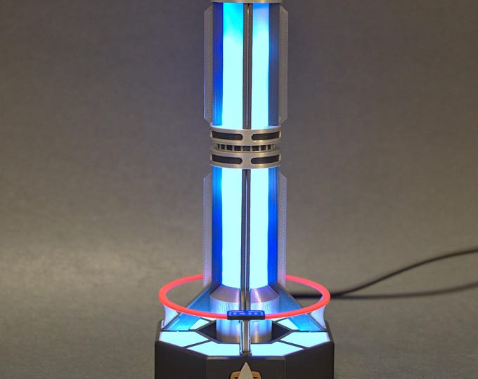 Dilithium Warp Drive Star Trek Car Emblem Chrome Plastic Not a Decal ...