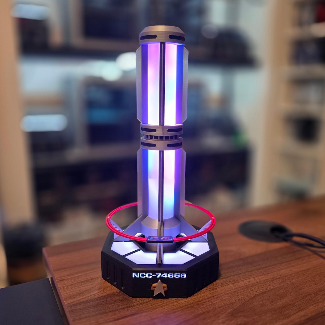 Large Voyager Warp Core With Customizable Leds and WIFI - Etsy