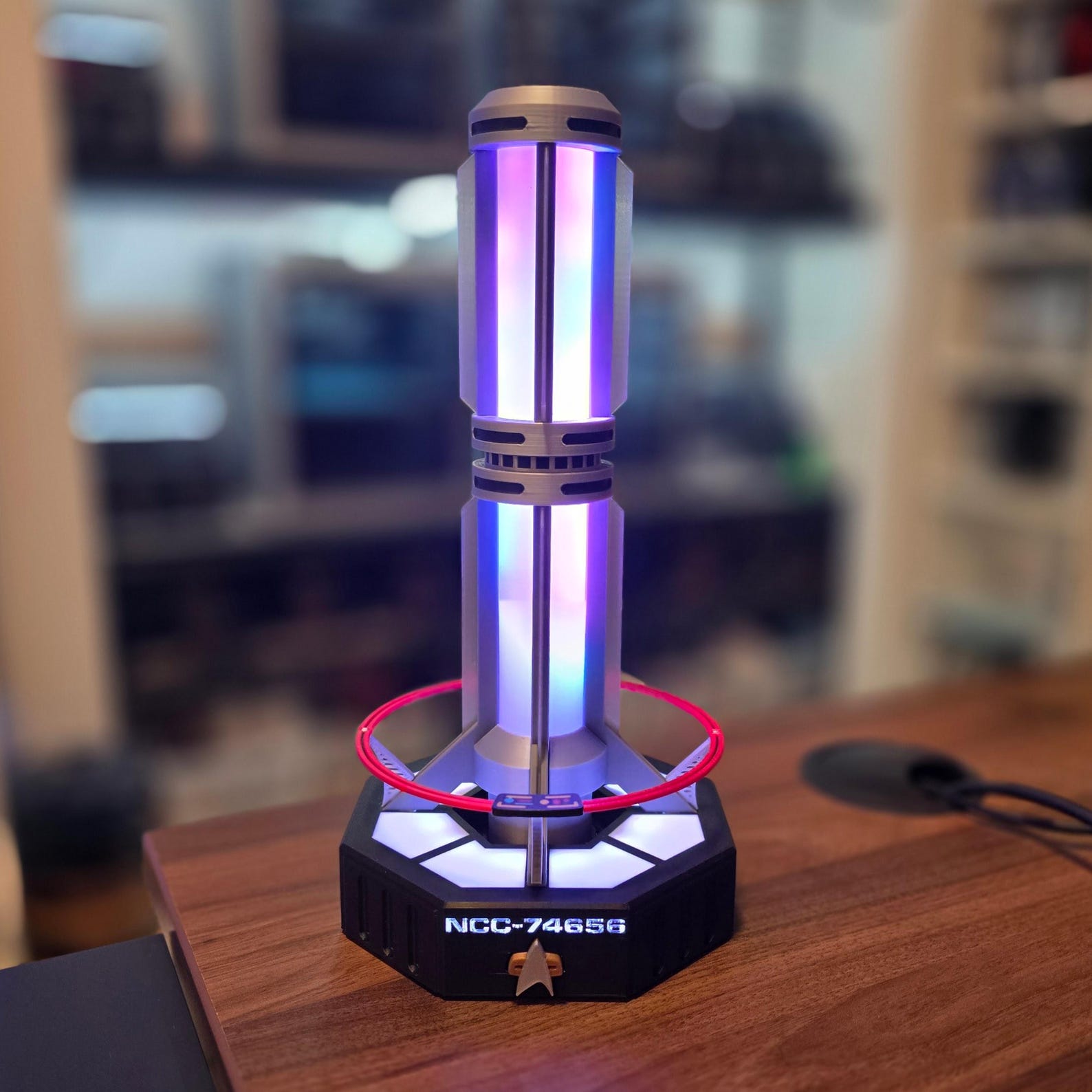 Large Voyager Warp Core With Customizable Leds and WIFI - Etsy