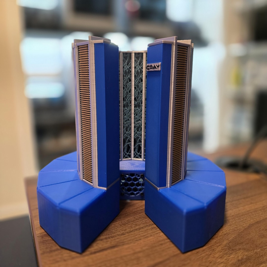Cray-1 Raspberry Pi Case With Fan - 1970s Supercomputer 1:11 Scale ...