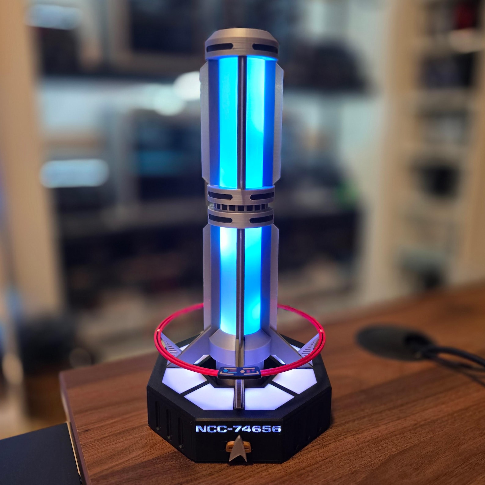 Large Voyager Warp Core With Customizable Leds and WIFI - Etsy