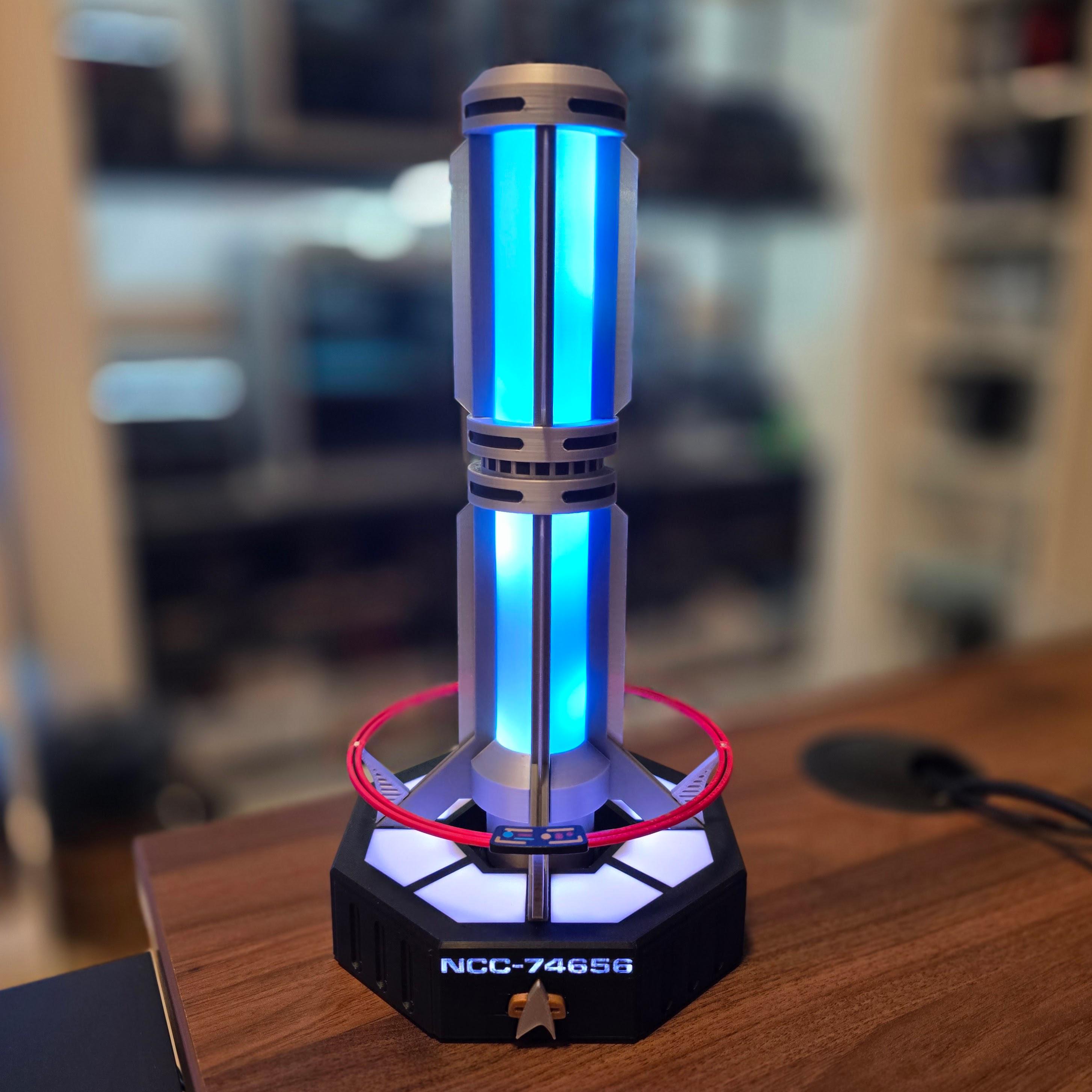 Large Voyager Warp Core With Customizable Leds and WIFI - Etsy