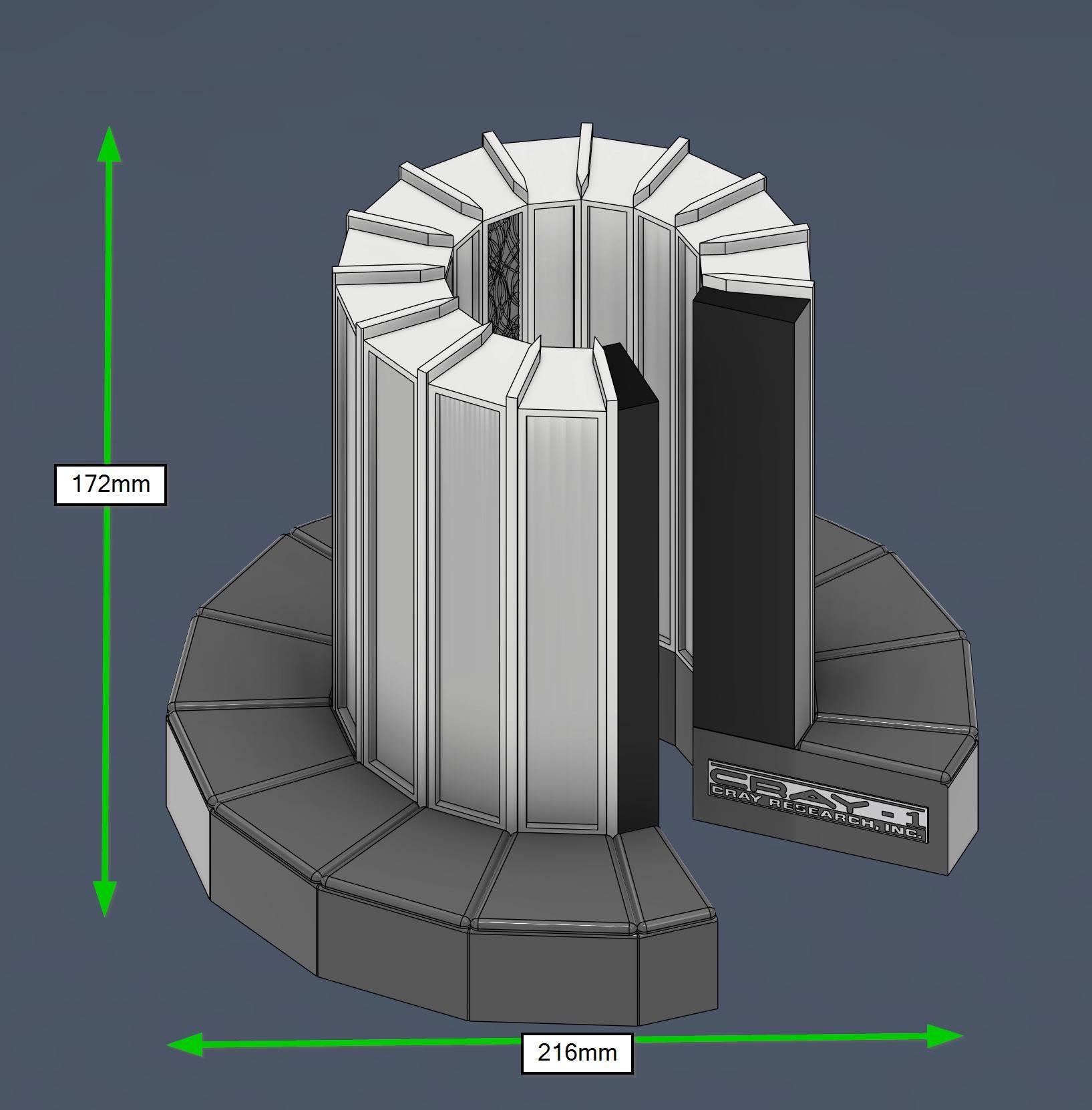 CRAY-1 1970s Supercomputer 1:11 Scale Replica Collectable - Etsy
