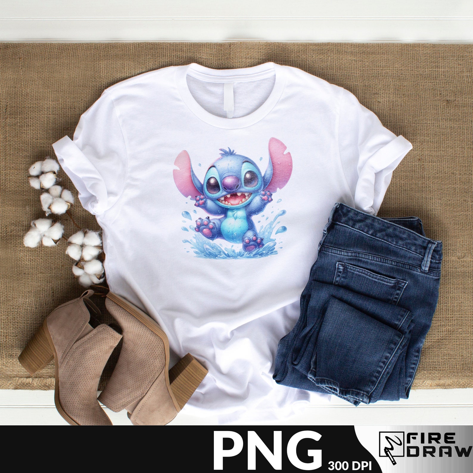 Stitch Summer Pool PNG: Lilo & Stitch Tumbler Wrap (digital Download ...