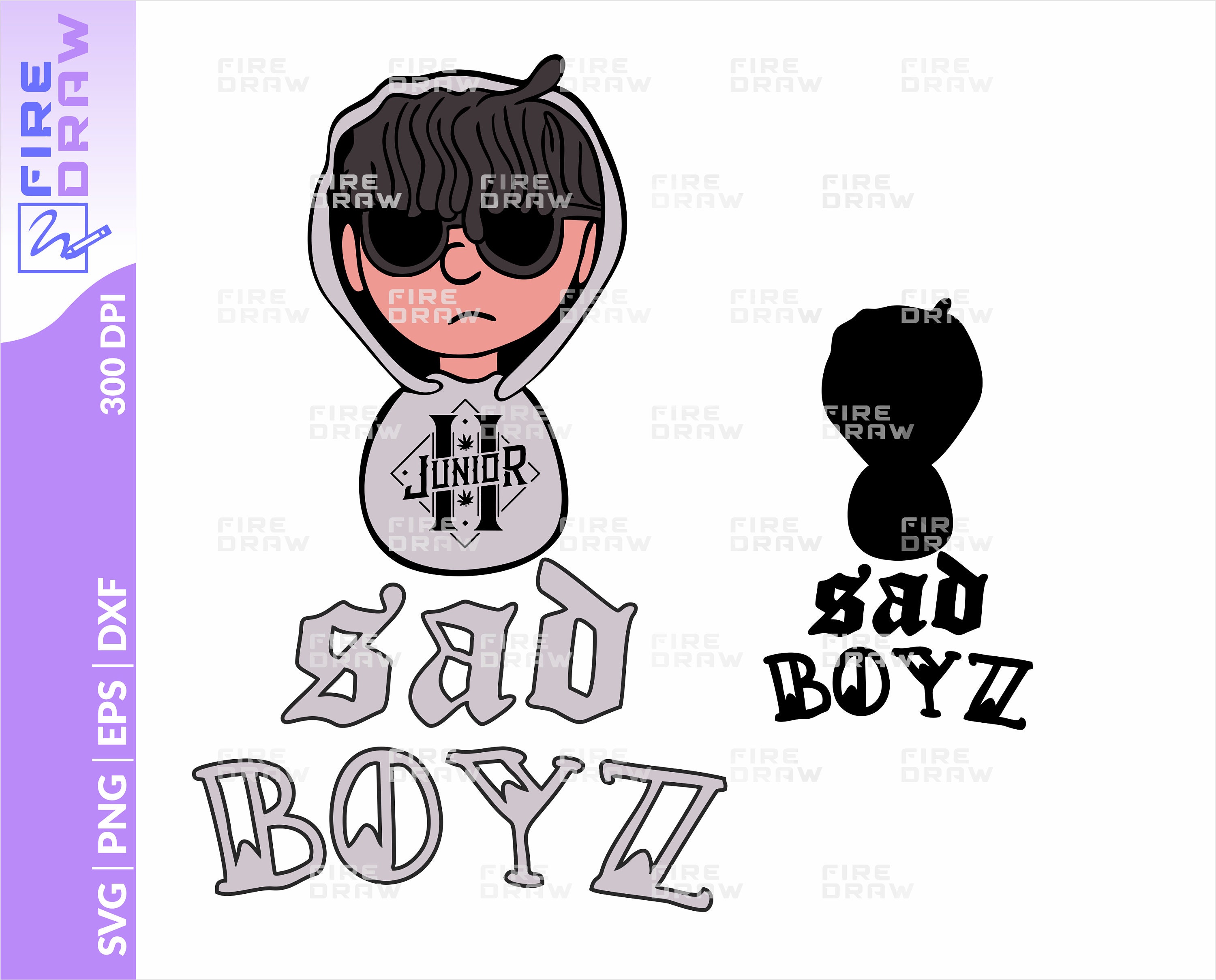Sad boyz 4 LIFE svg y png, Junior H svg, Corridos Tumbados, eps ...