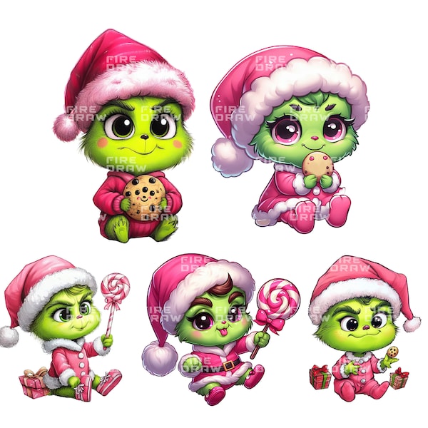 Grinch bebe - Etsy México