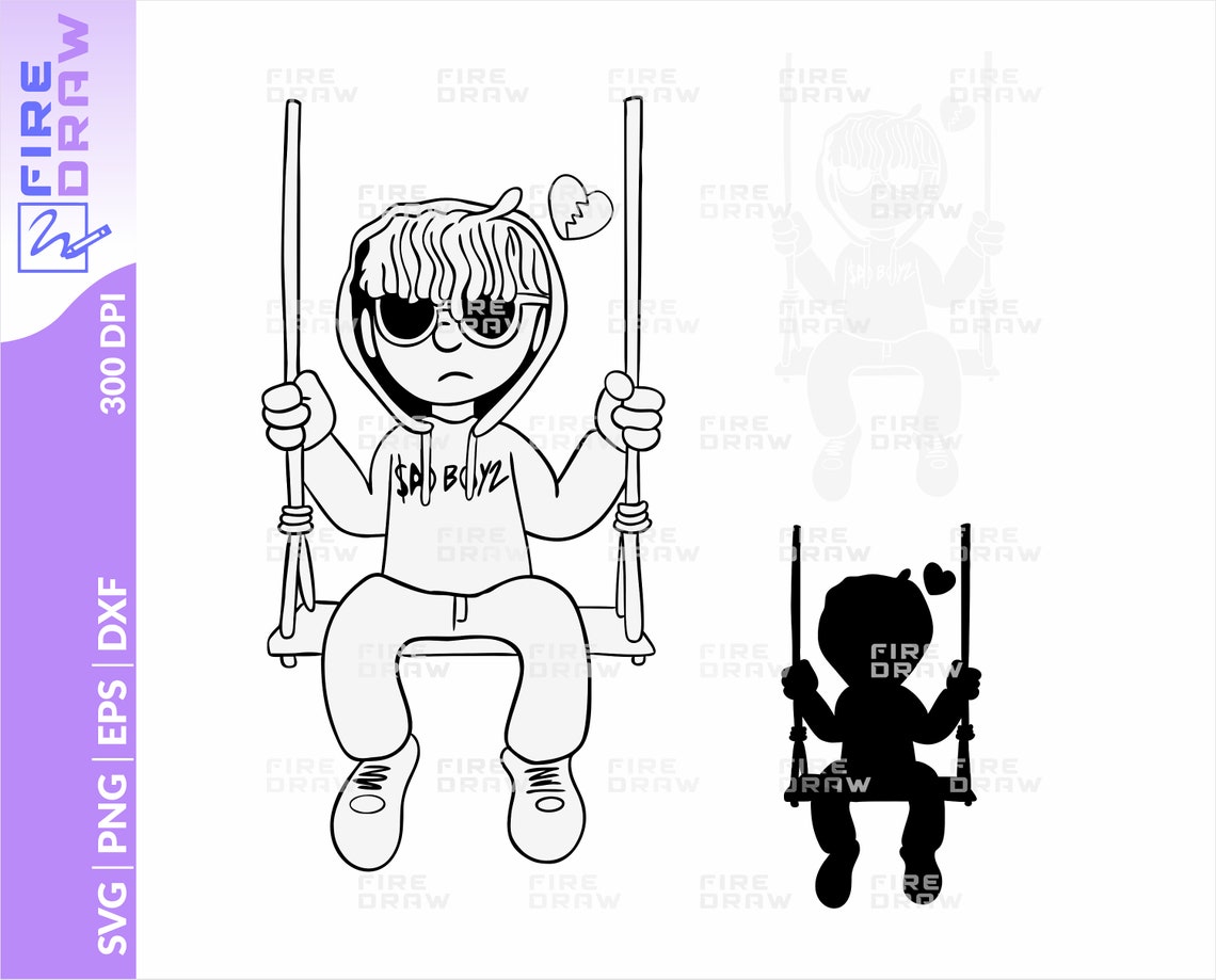 Sad Boyz 4 LIFE Svg and Png, Junior H Svg, Corridos Tumbados, Mexican ...