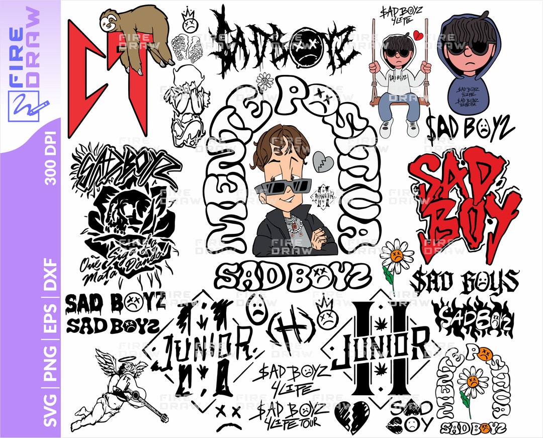 Sad Boyz LIFE Svg and Png, Junior H Svg, Corridos Tumbados, Mexican Eps ...