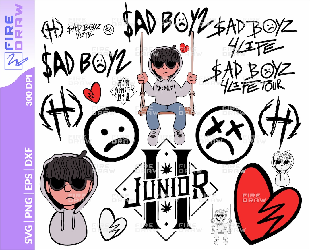 Sad boyz 4 LIFE svg y png, Junior H svg, Corridos Tumbados, Mexican eps ...