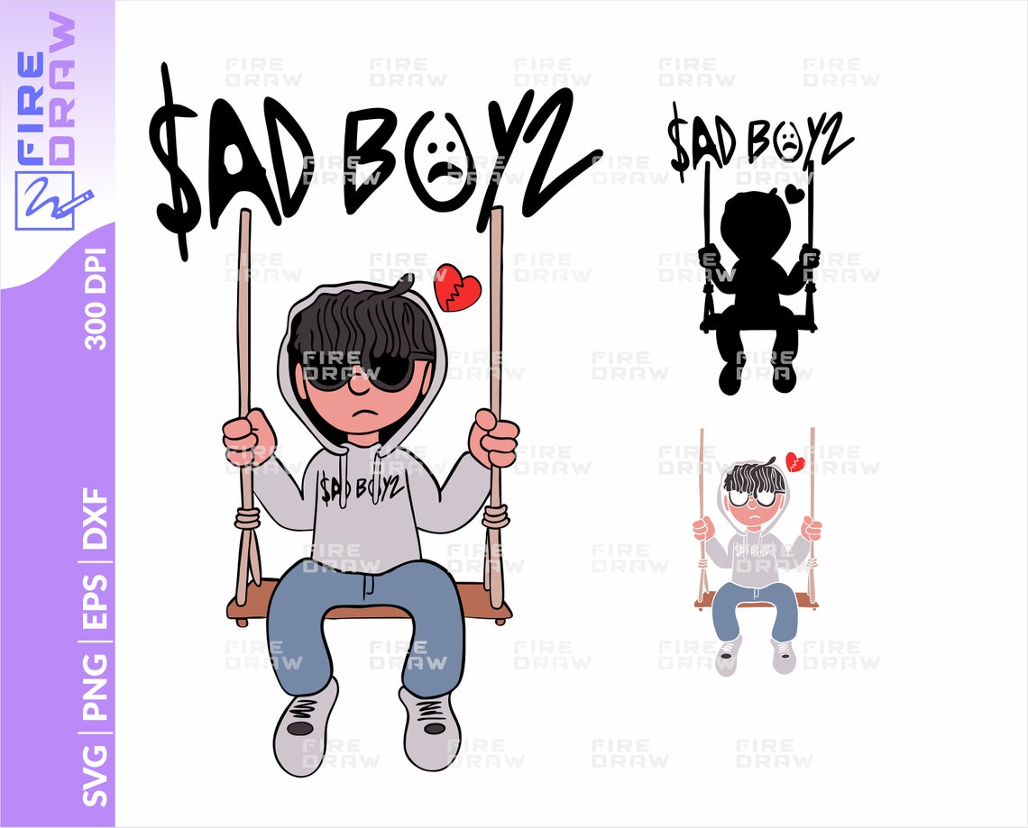 Sad Boyz 4 LIFE Svg and Png, Junior H Svg, Corridos Tumbados, Mexican ...