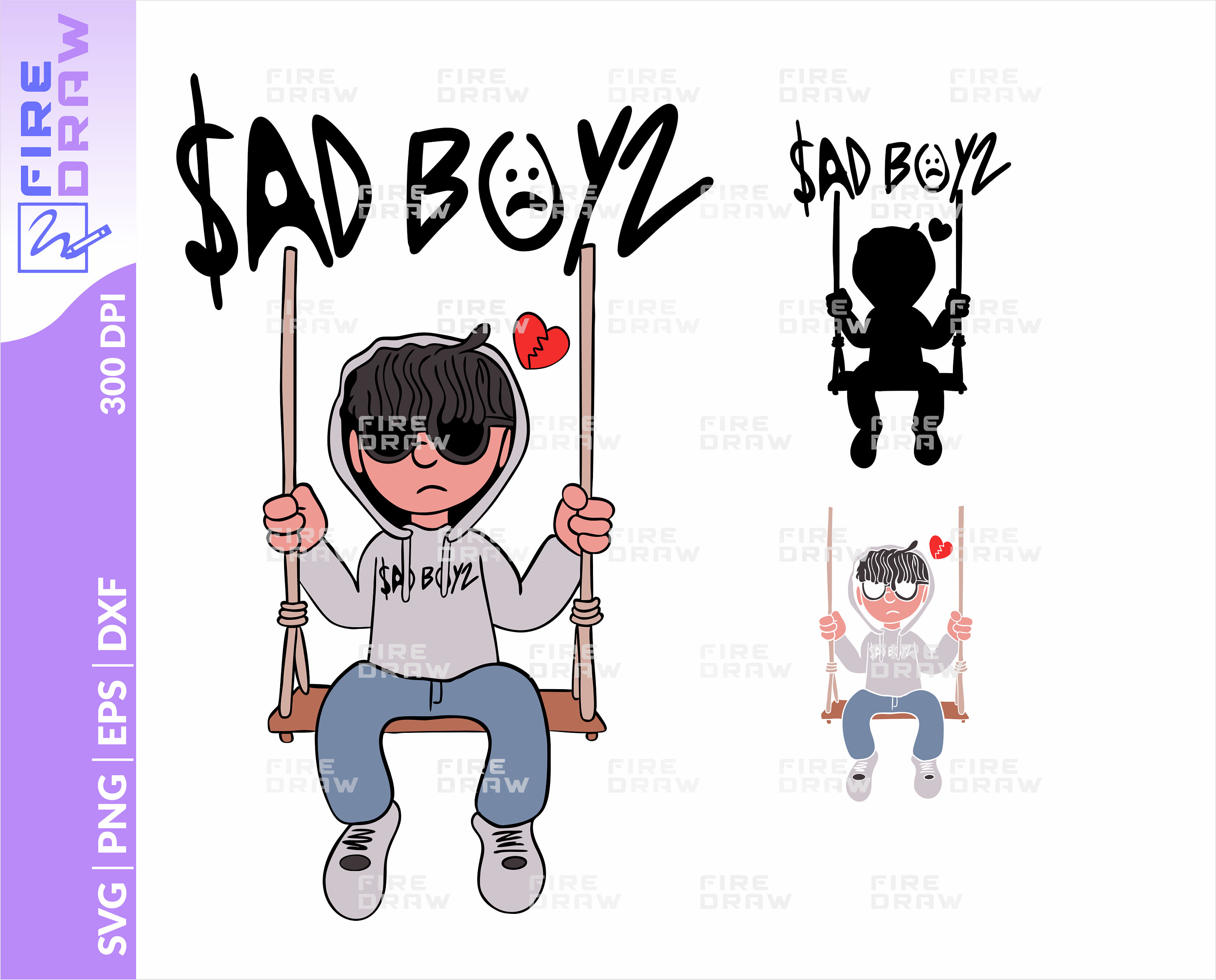 Sad boyz 4 LIFE svg y png, Junior H svg, Corridos Tumbados, Mexican eps, dxf, svg para archivos ...