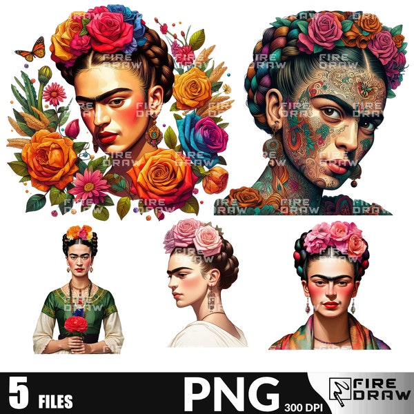 Frida Watercolor - Etsy Frida Watercolor - Etsy