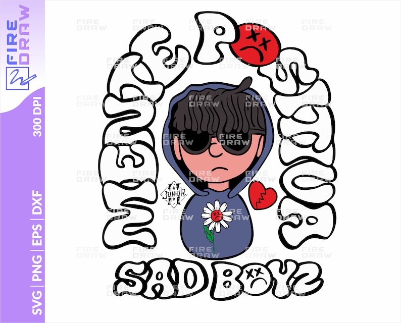 Sad Boyz SVG Bundle: Junior H, Corridos Tumbados (digital Download) - Etsy
