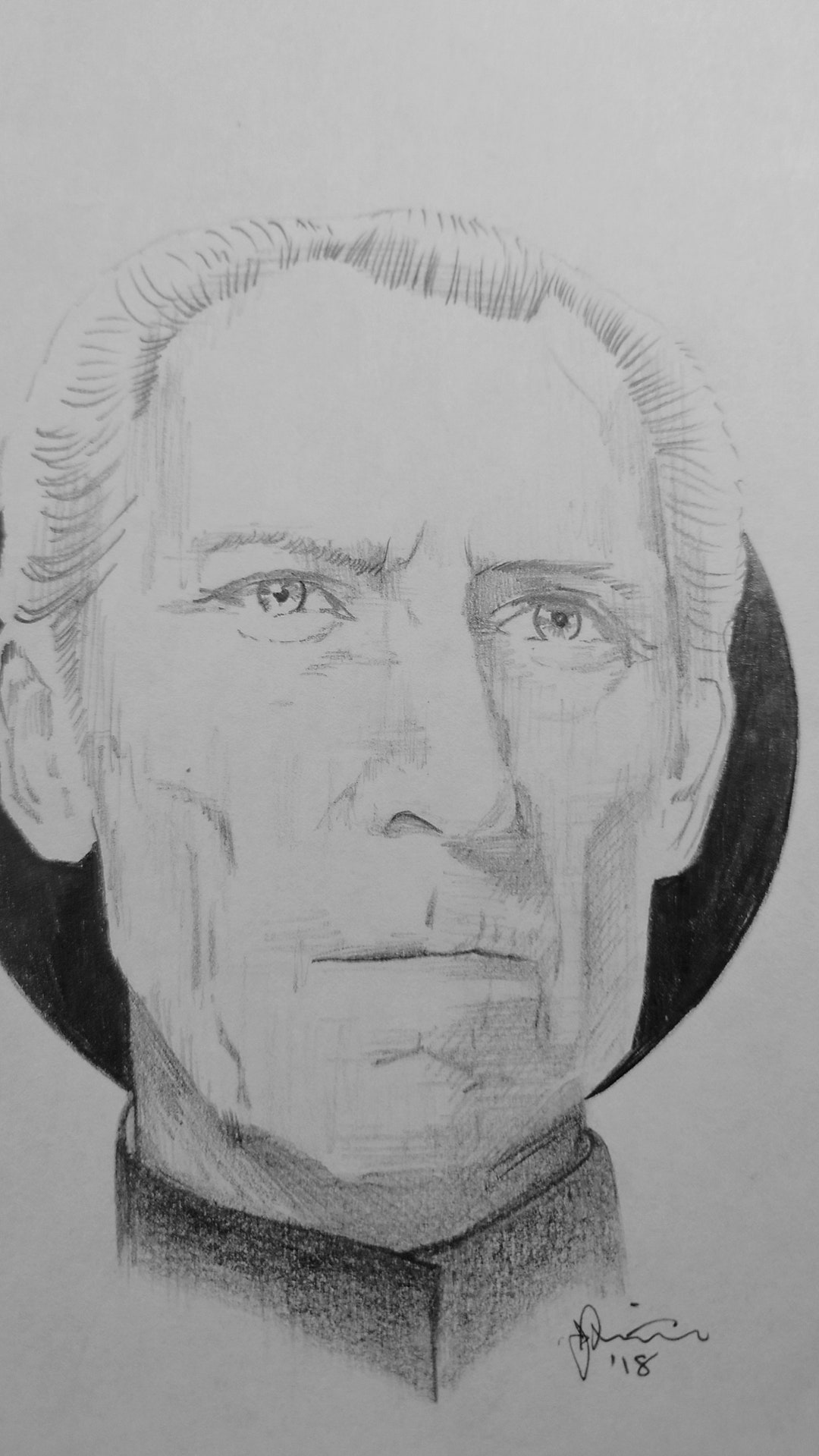 Grand Moff Tarkin Sir Peter Cushing Star Wars A New Hope, Revenge of ...