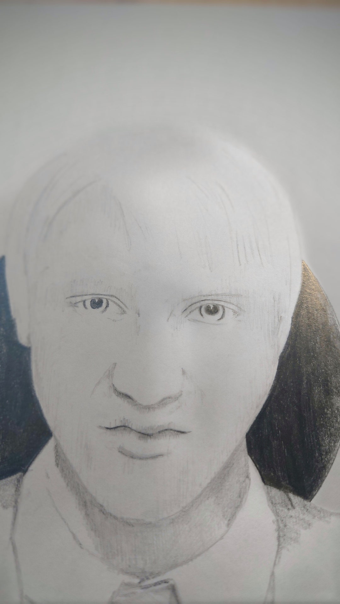 Draco Malfoy Harry Potter Actor Tom Felton Original Pencil Drawing - Etsy