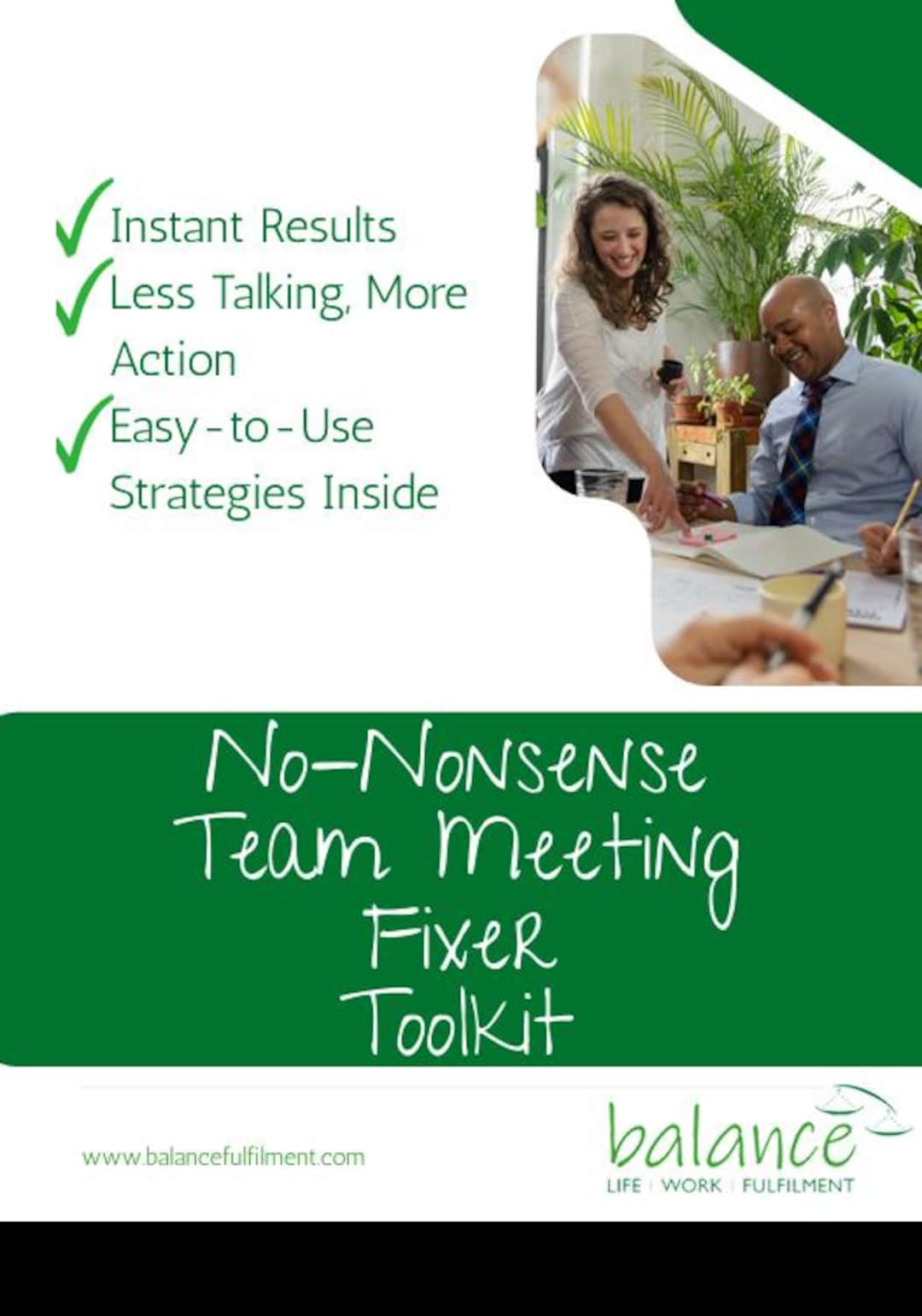 The No-nonsense Team Meeting Fixer | Instant Strategy to Fix Boring ...