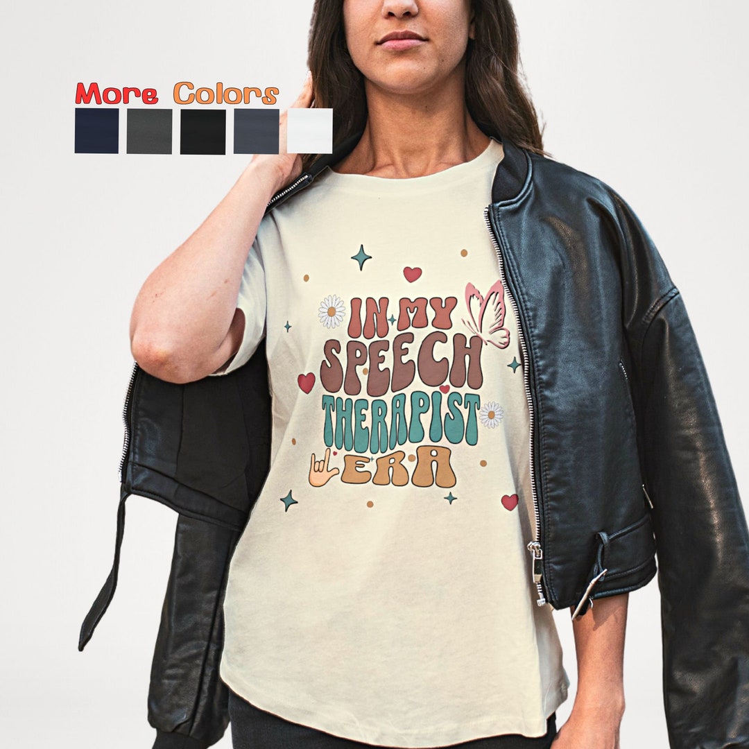 Speech Therapy Era Pediatric Speech Therapy Shirts Gildan Autism Speech ...