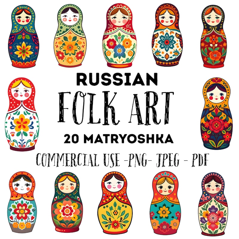 Russian Folk Art - Etsy