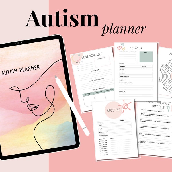 Autism Planner - Etsy