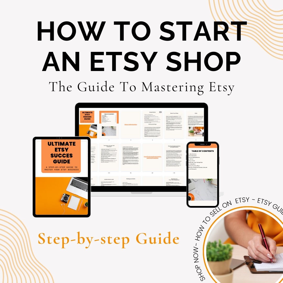 How to Sell on Etsy Tips, Etsy Selling Guide, Etsy Marketing Guide, Etsy Business Plan, Etsy ...