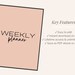 Pastel Weekly Planner Printable and Editable in Canva Week Planner Cute ...