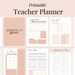 Pastel Weekly Planner Printable and Editable in Canva Week Planner Cute ...