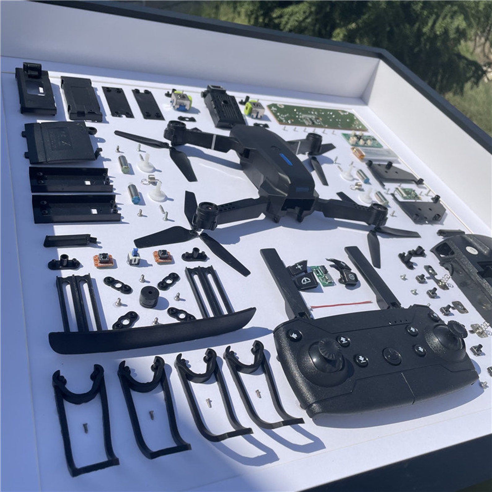 Sophisticated 3D Crafted Decorative Drone Wall Art | Artistic Villa ...