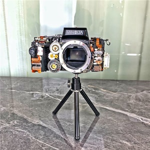 Handcrafted Retro Punk Camera Decor | Unique Mechanical Artisan ...
