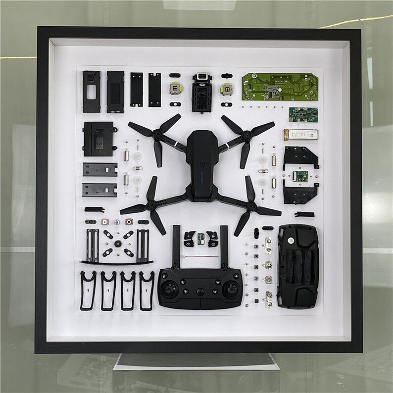 Sophisticated 3D Crafted Decorative Drone Wall Art | Artistic Villa ...