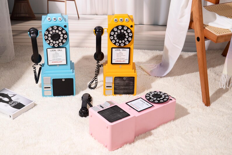 Vintage Wall-mounted Payphone | Retro Piggy Bank | Nostalgic Home Decor ...
