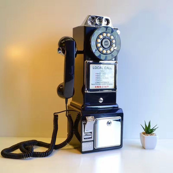 Vintage Wall Phone - Etsy