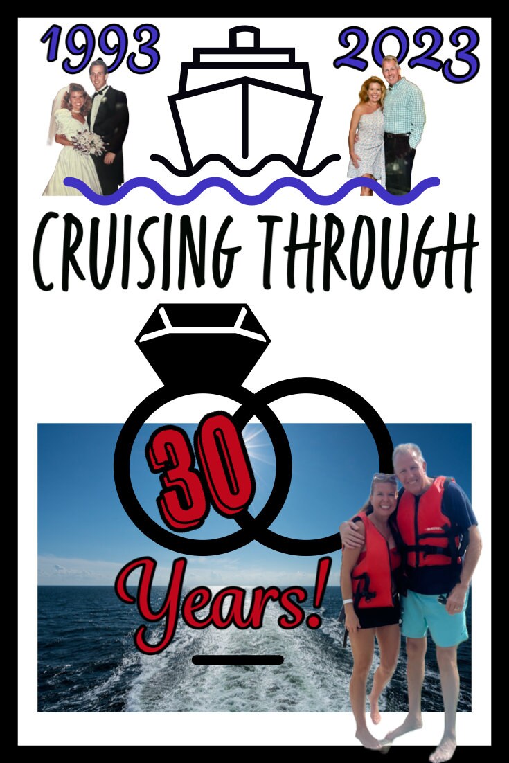 Cruise Anniversary Celebration Door Sign - Etsy